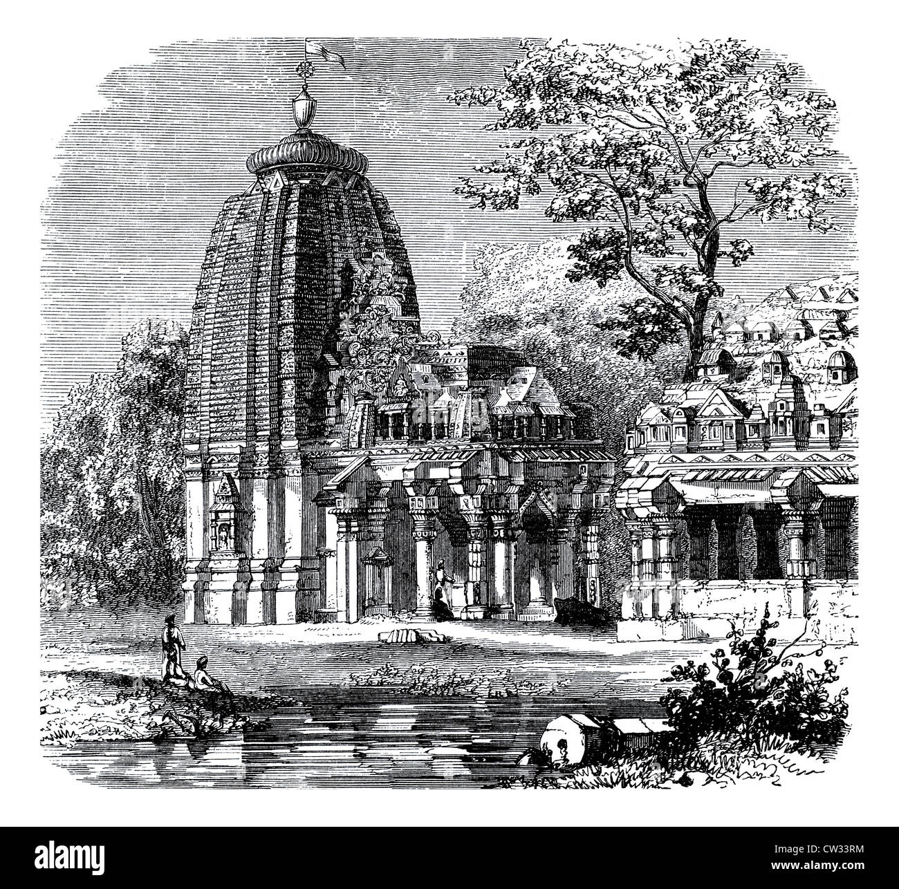 Temples in art Cut Out Stock Images & Pictures - Alamy