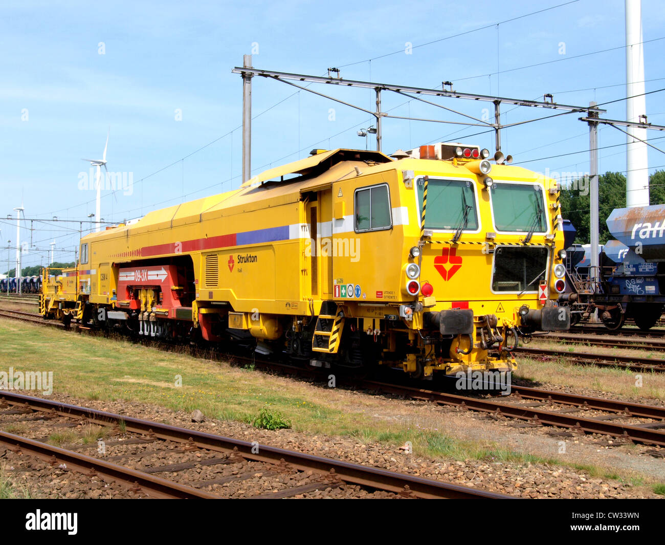 Strukton Rail CSM 4 Stock Photo - Alamy