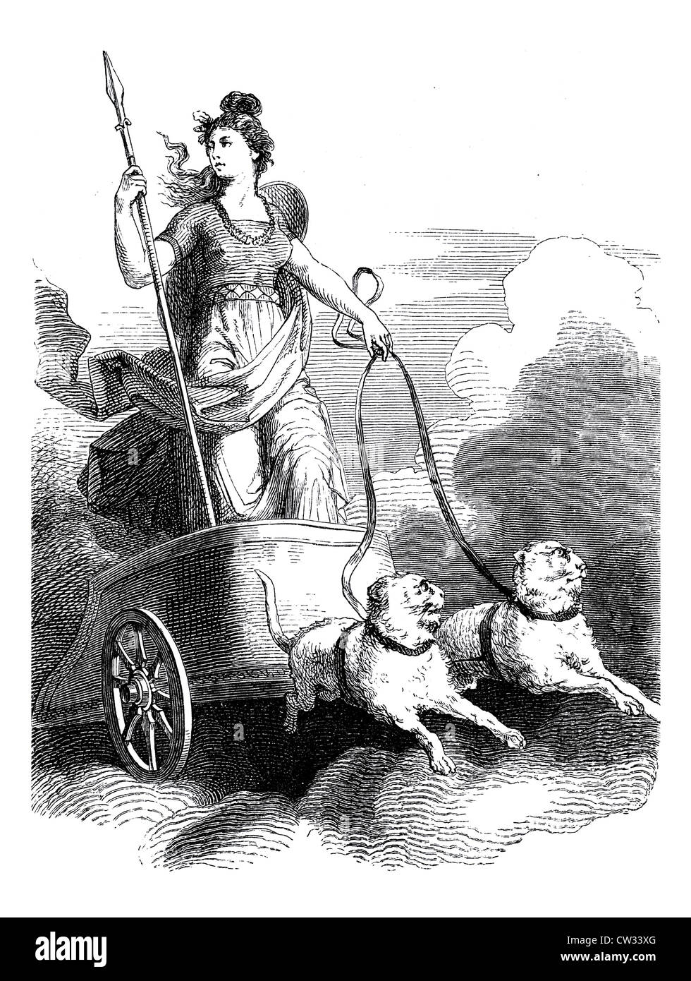 Freya norse goddess hi-res stock photography and images - Alamy