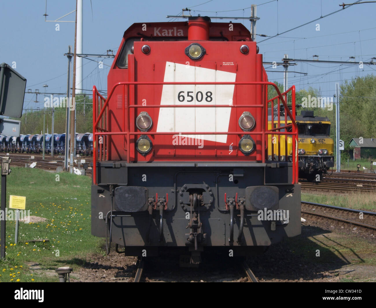 Railion 6508 Karla Stock Photo - Alamy