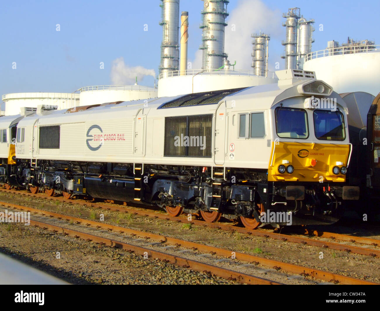 Euro Cargo Rail Class 66 Stock Photo - Alamy