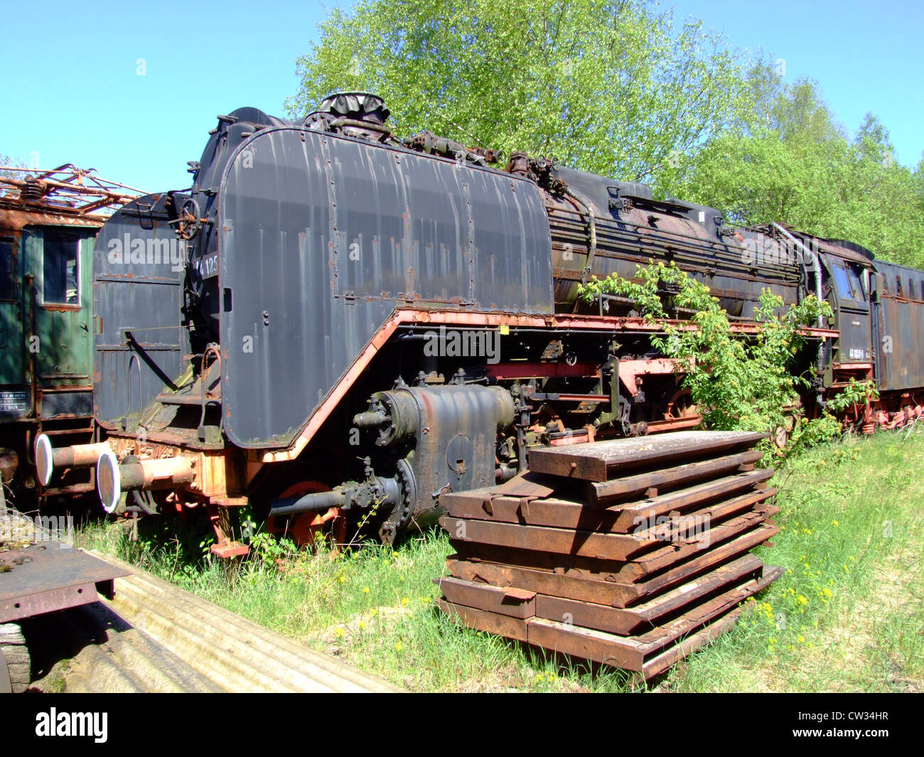 Dampflok-Museum Hermeskeil Steam locomotives of Germany Stock Photo - Alamy