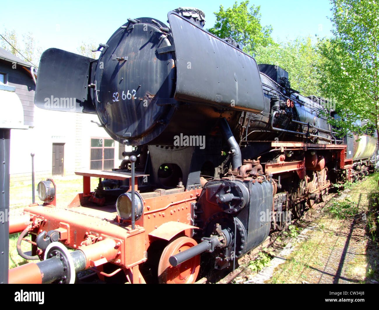 Dampflok-Museum Hermeskeil Steam locomotives of Germany Stock Photo - Alamy