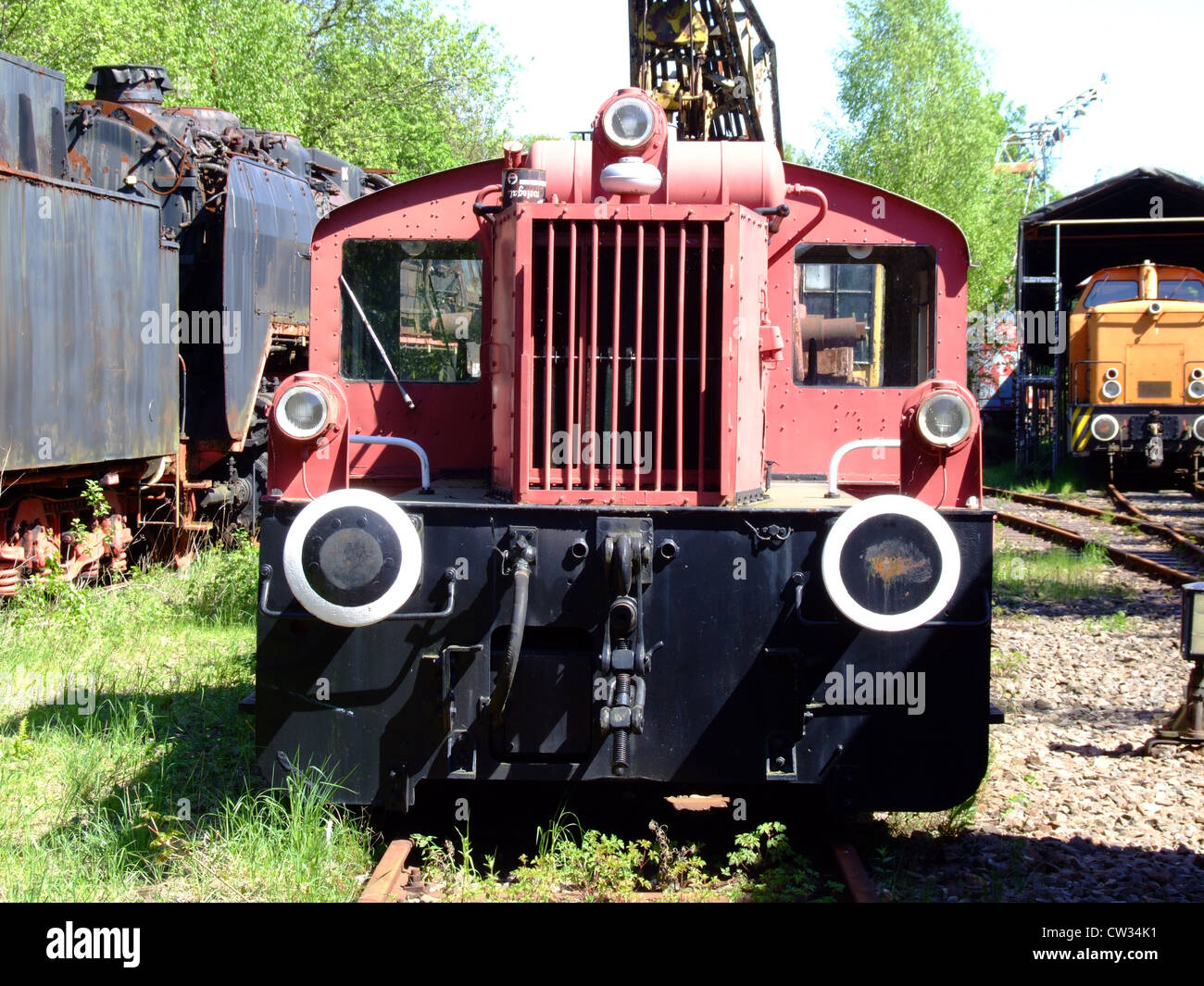 Dampflok-Museum Hermeskeil Orenstein & Koppel locomotives Stock Photo ...