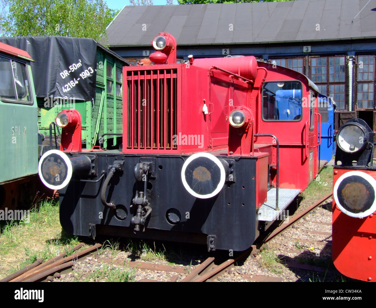 Dampflok-Museum Hermeskeil Orenstein & Koppel locomotives Stock Photo ...