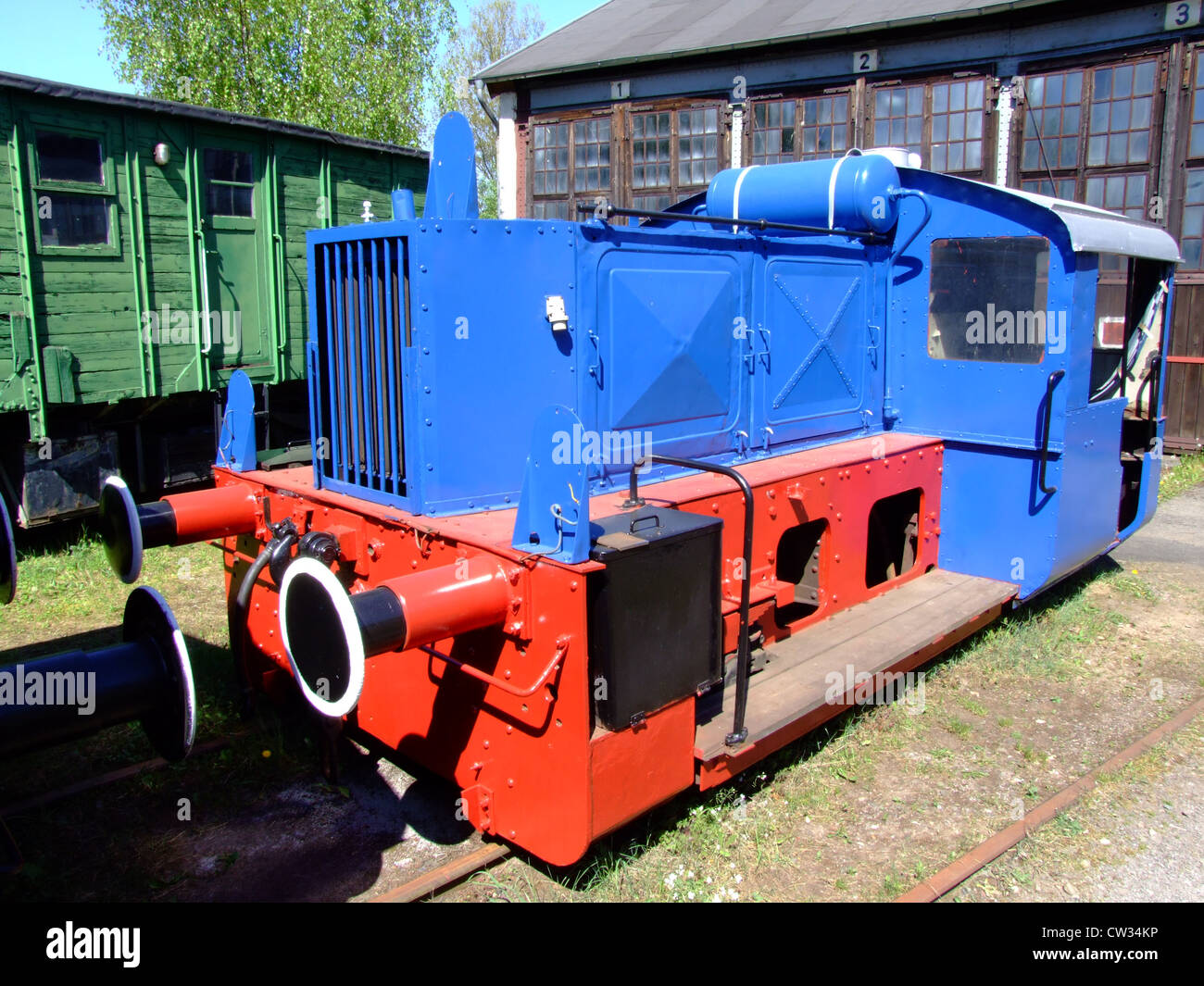 Dampflok-Museum Hermeskeil Orenstein & Koppel locomotives Stock Photo ...