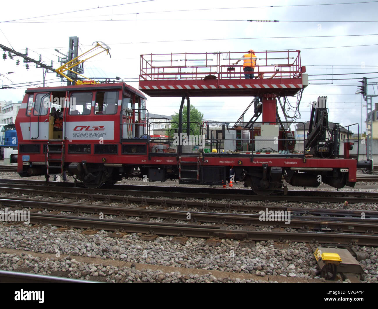Rail service vehicles of Luxembourg Stock Photo - Alamy