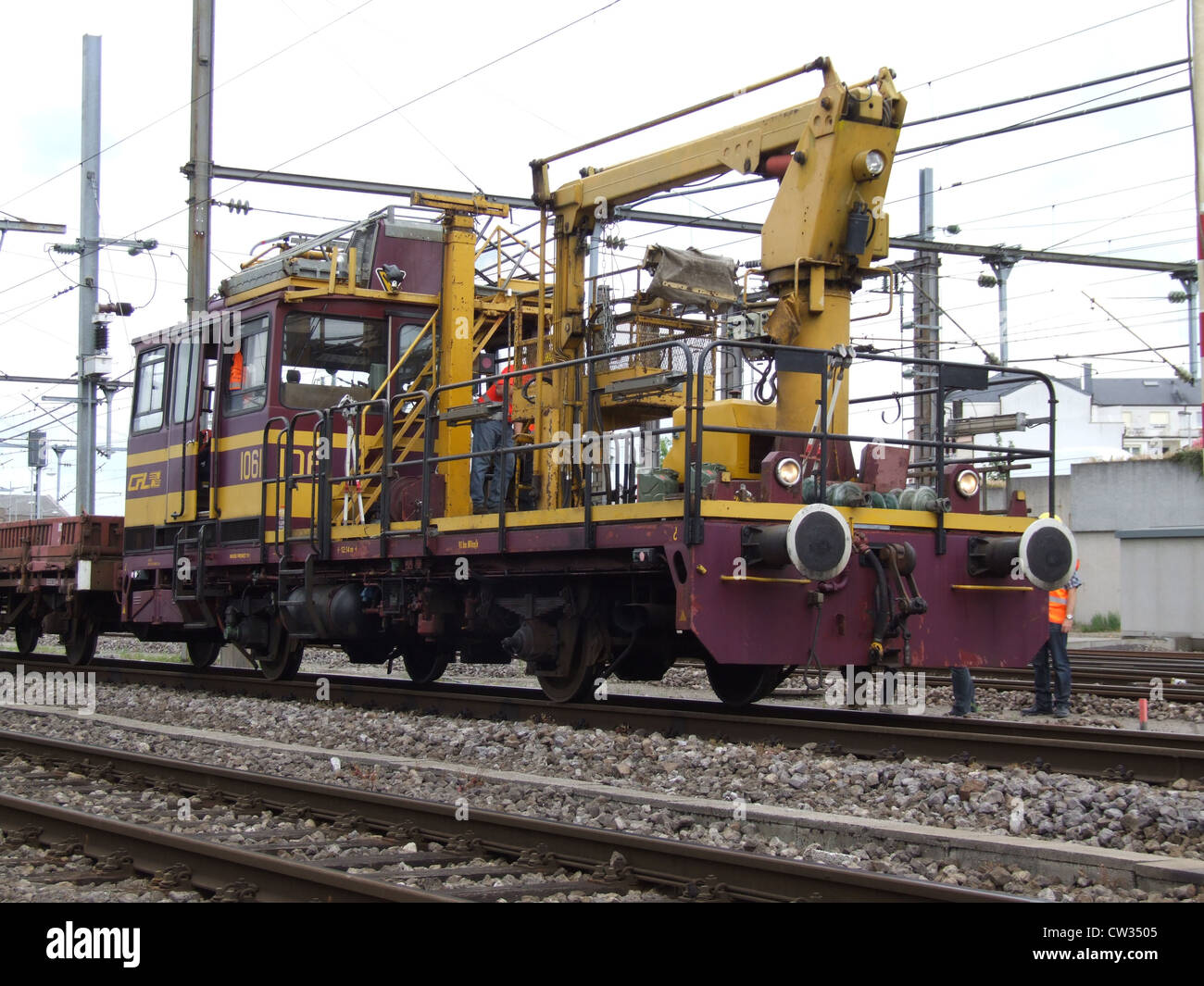 Rail service vehicles of Luxembourg Stock Photo - Alamy