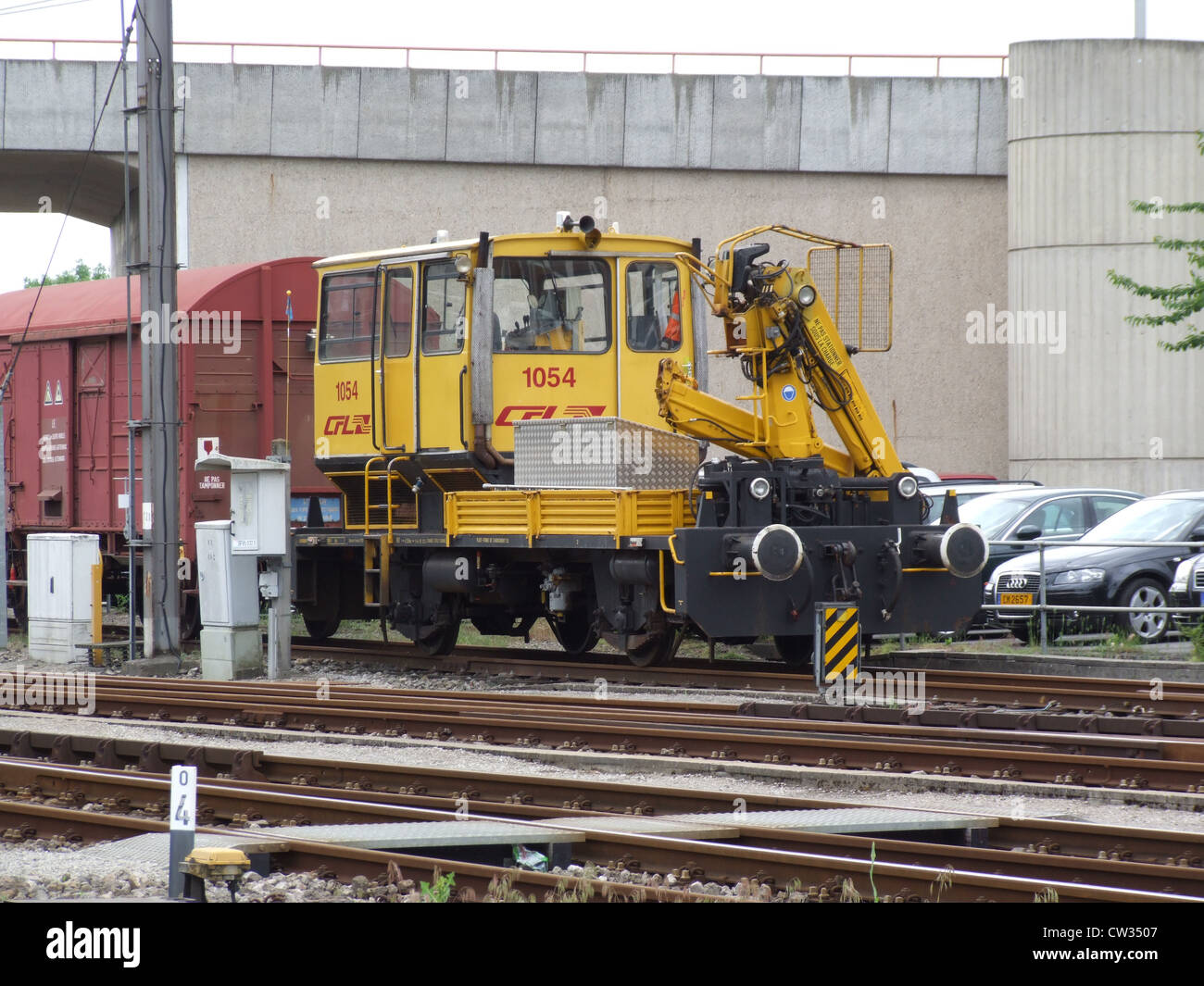 Rail service vehicles of Luxembourg Stock Photo - Alamy