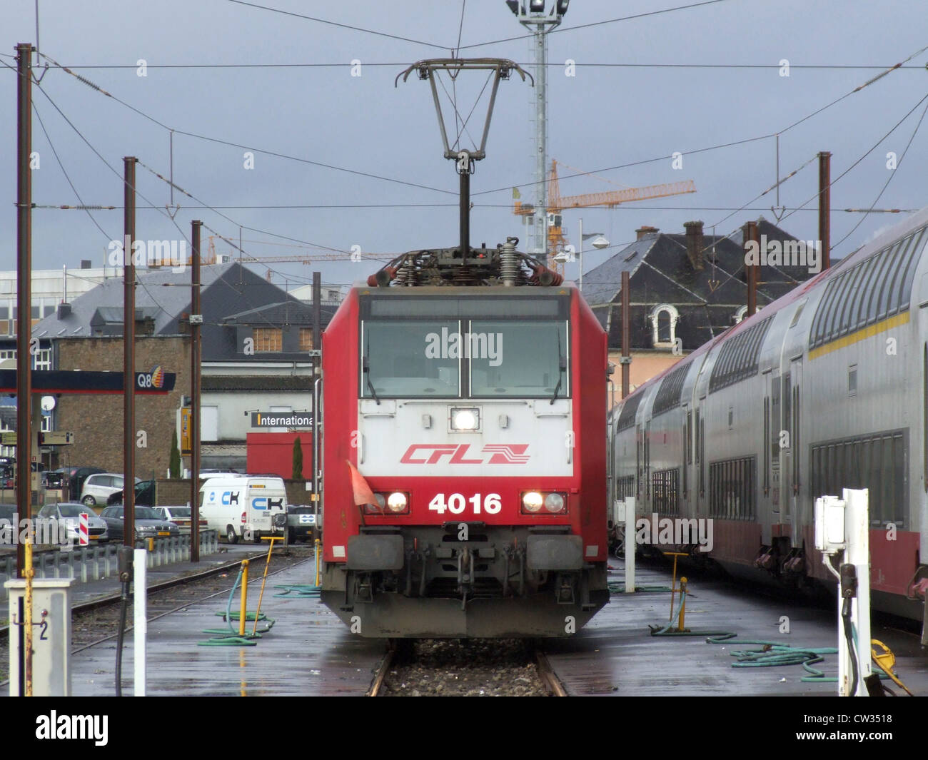 Luxembourg electric locomotive hi-res stock photography and images - Alamy