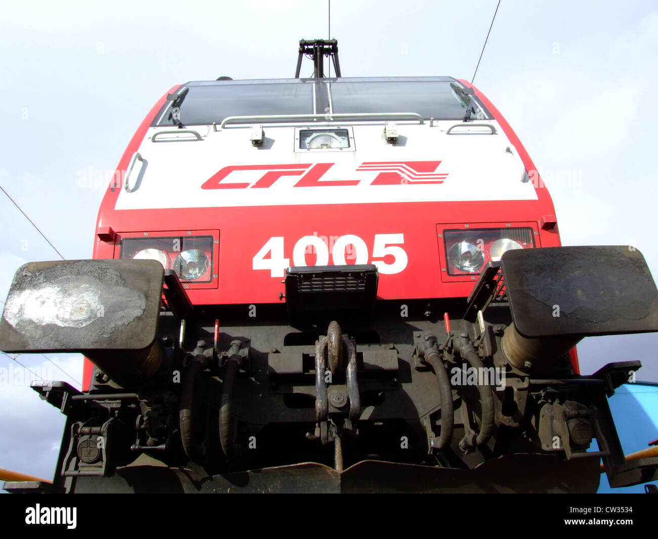 Luxembourg electric locomotive hi-res stock photography and images - Alamy