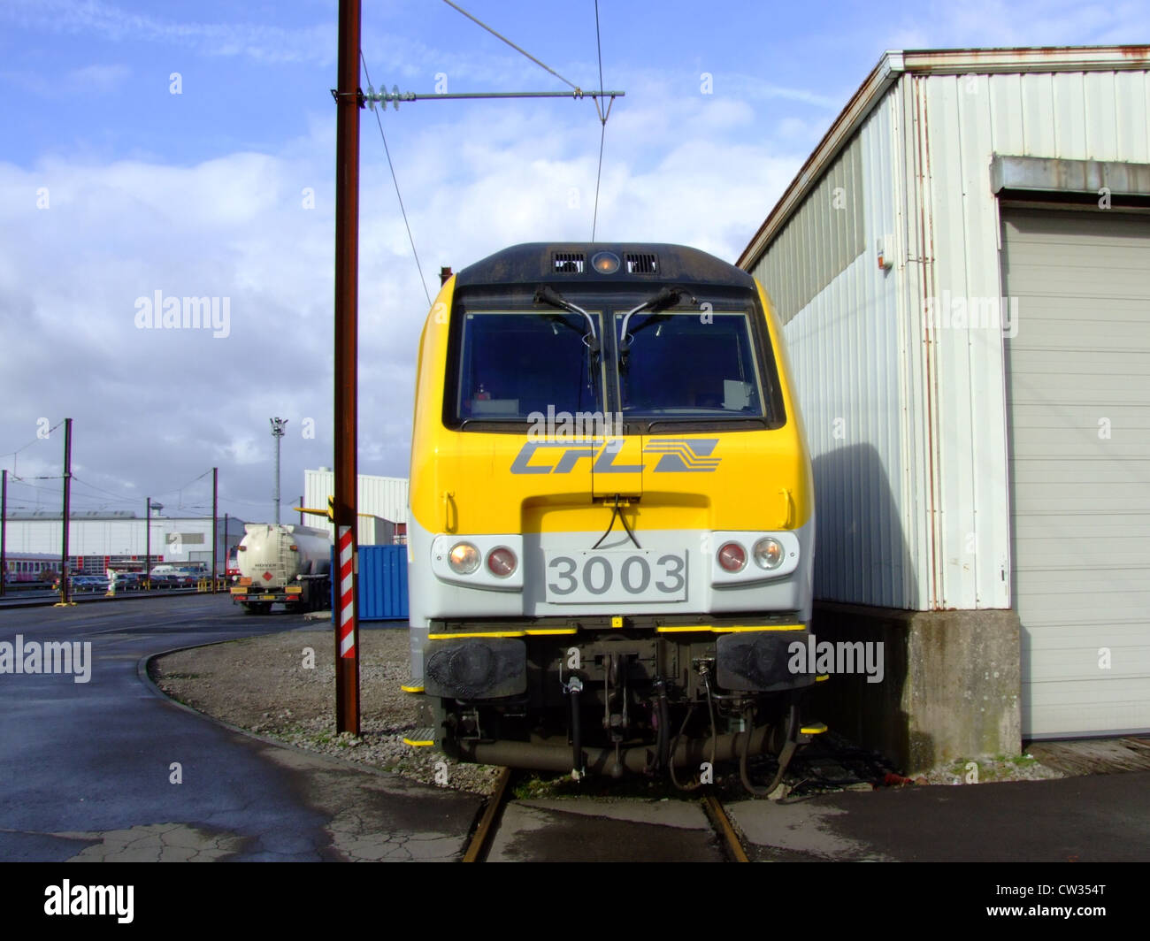 CFL Class 3000 at the Luxembourg rail yard / depot Stock Photo - Alamy
