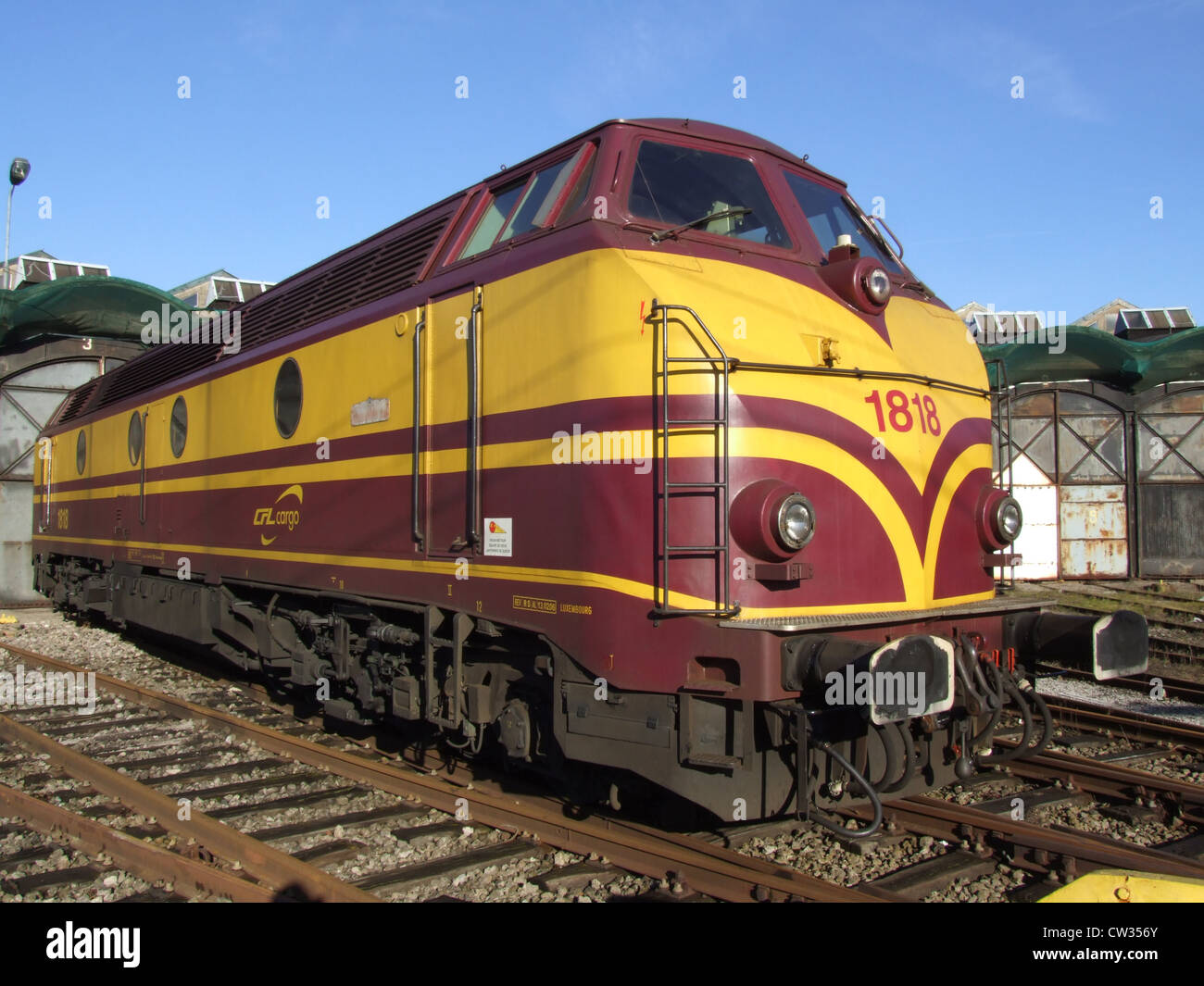 Luxembourg locomotive hi-res stock photography and images - Alamy