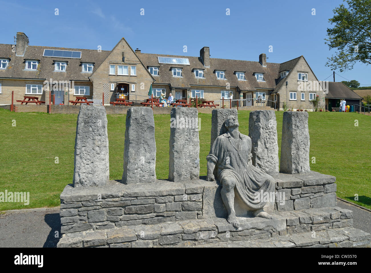 'Tolpuddle Six' sculpture and Tolpuddle Martyrs Museum, Main Road ...
