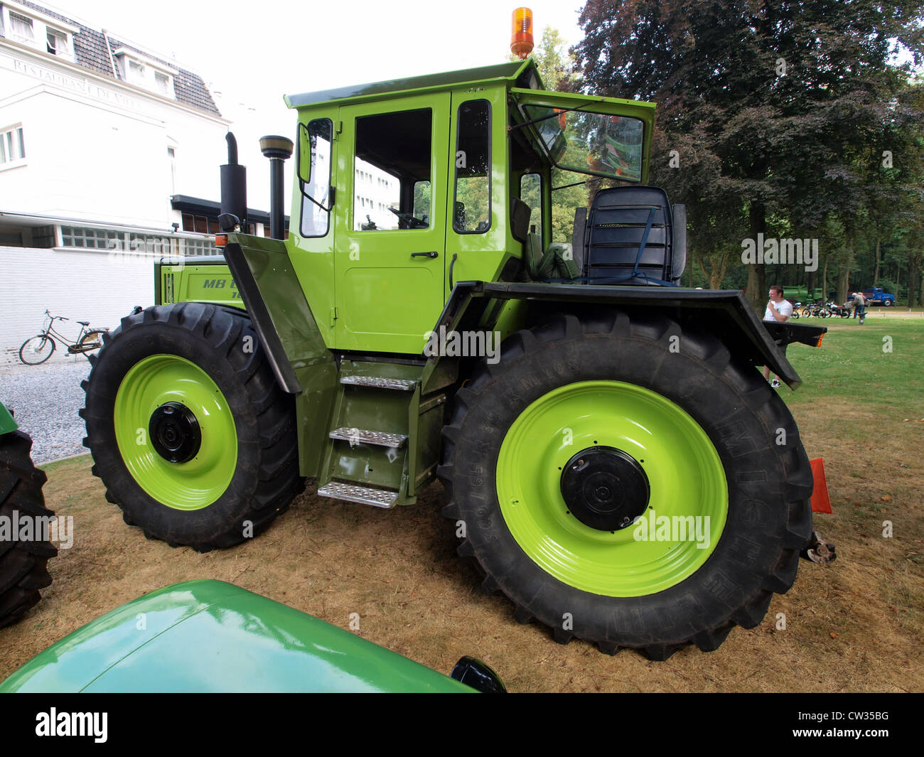 The Mercedes-Benz MB Trac 1600 Turbo, featured at the 2010 classic car ...