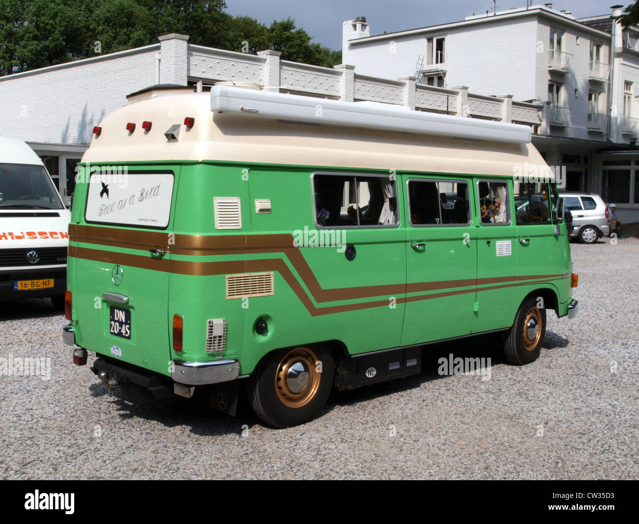Mercedes 306D van Stock Photo - Alamy