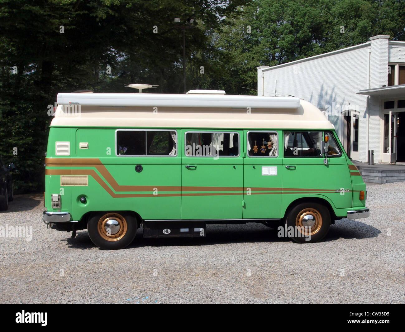 Mercedes 306D van Stock Photo - Alamy