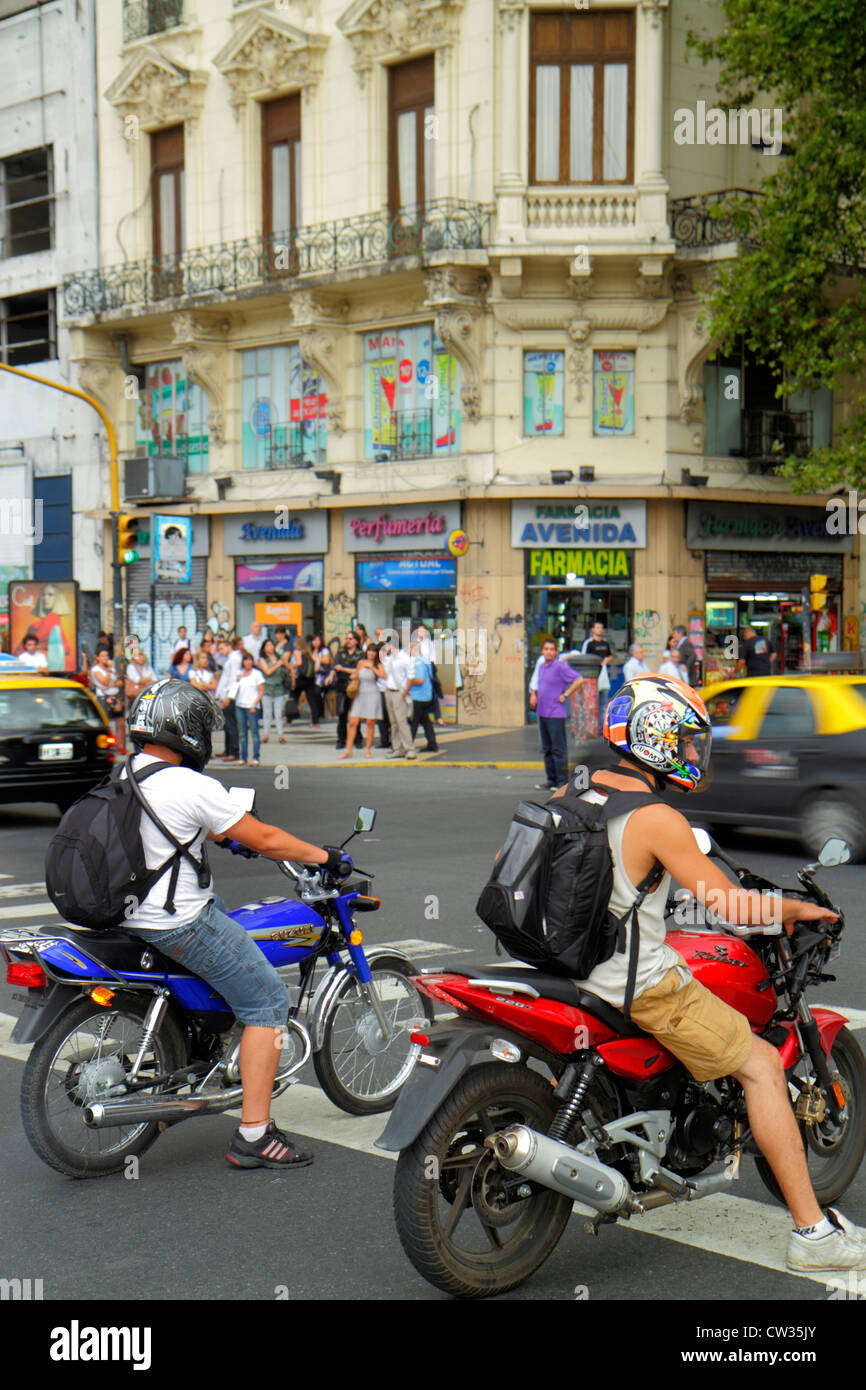 Buenos Aires Argentina,Avenida Lima,street scene,intersection,corner ...