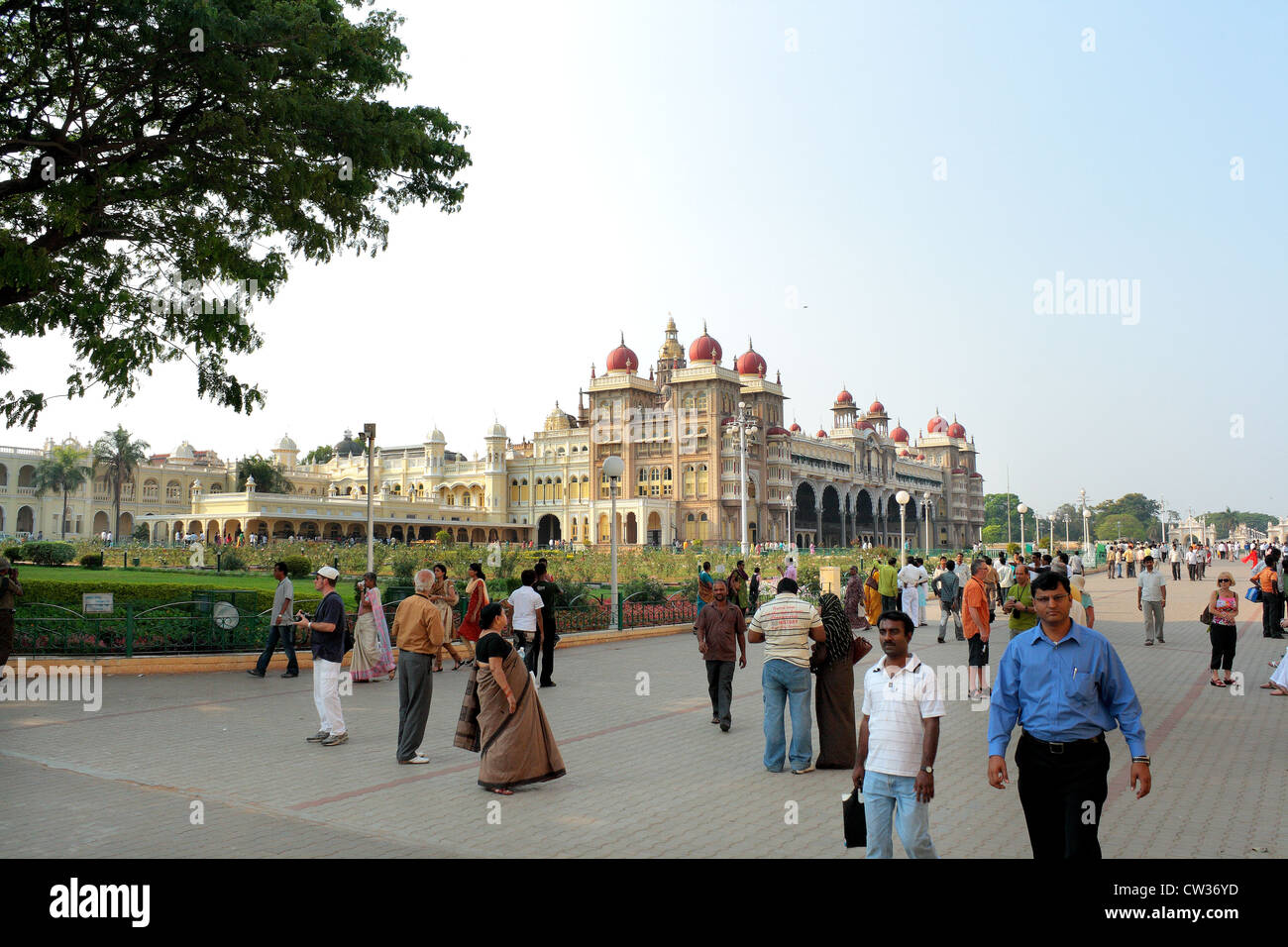 Mysore Palace, Historic, Heritage, Mysore, Karnataka state, India Stock ...