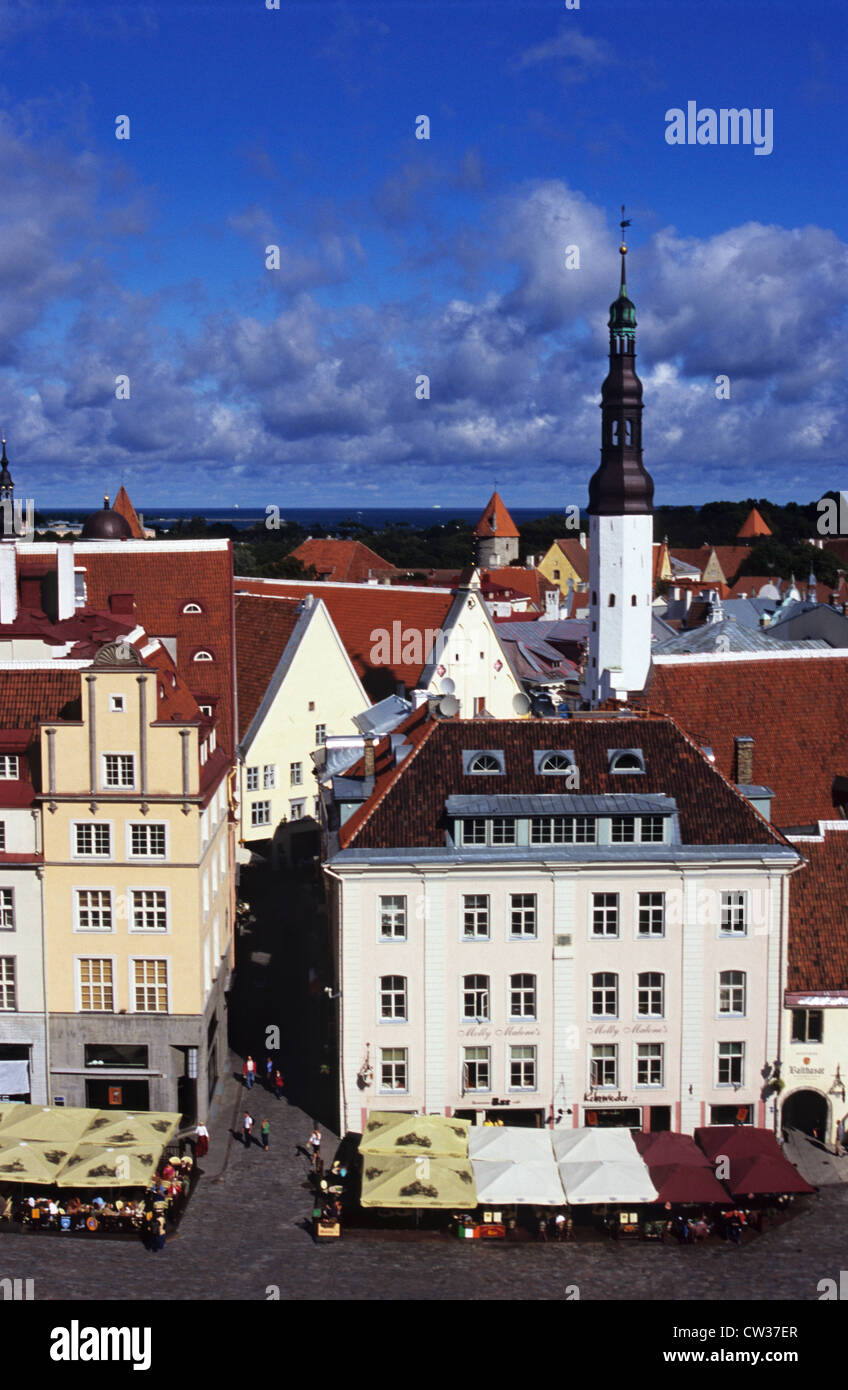 Birds eye view tallinn hi-res stock photography and images - Alamy