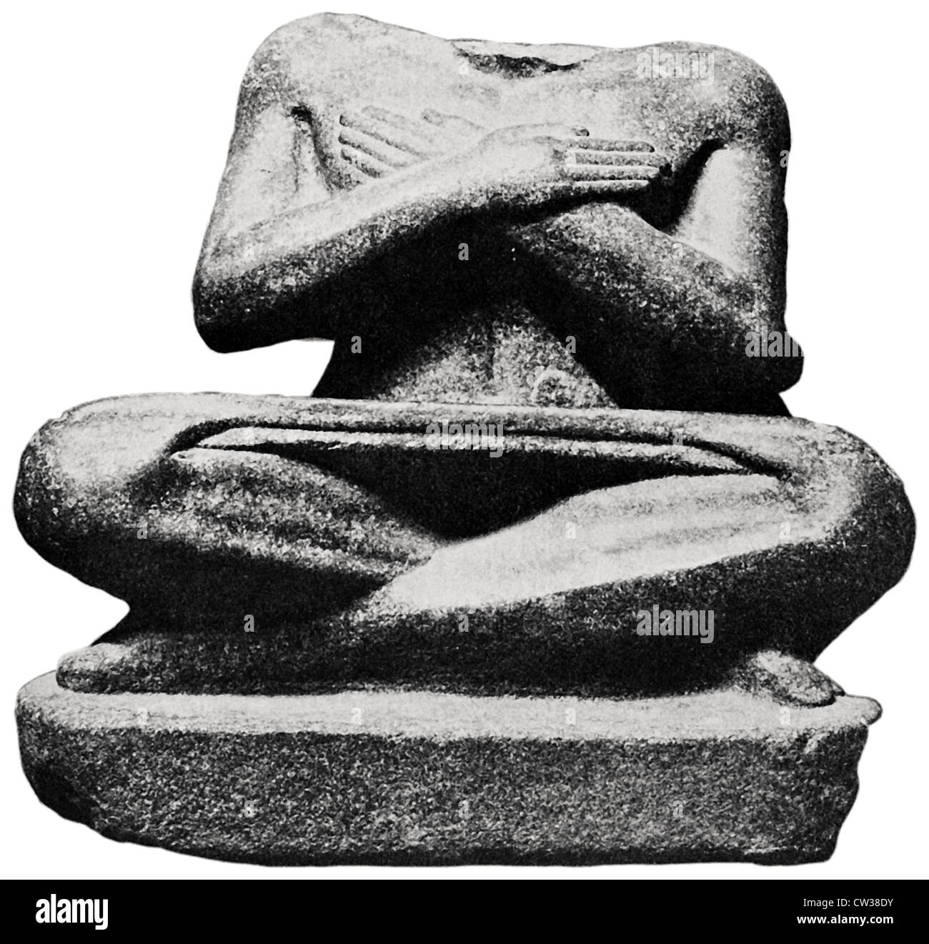 Granite statue of a praying person hi-res stock photography and images ...