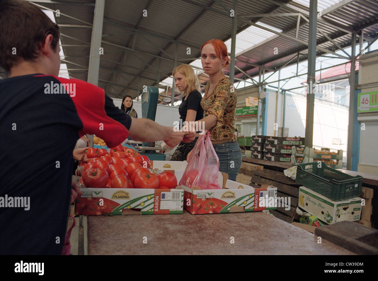 Russia central market hi-res stock photography and images - Alamy