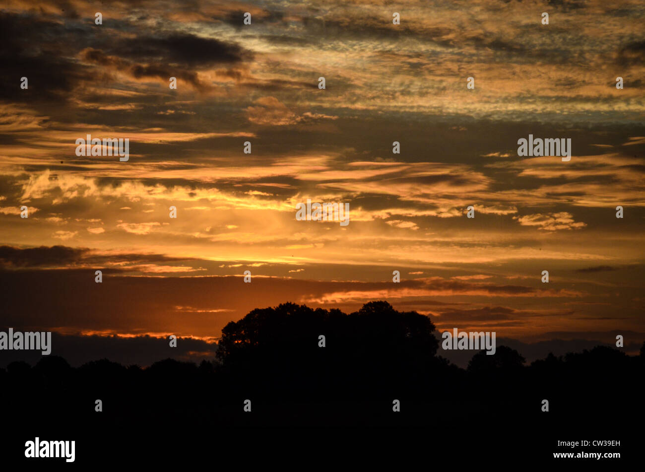Dawn sky over english hi-res stock photography and images - Alamy