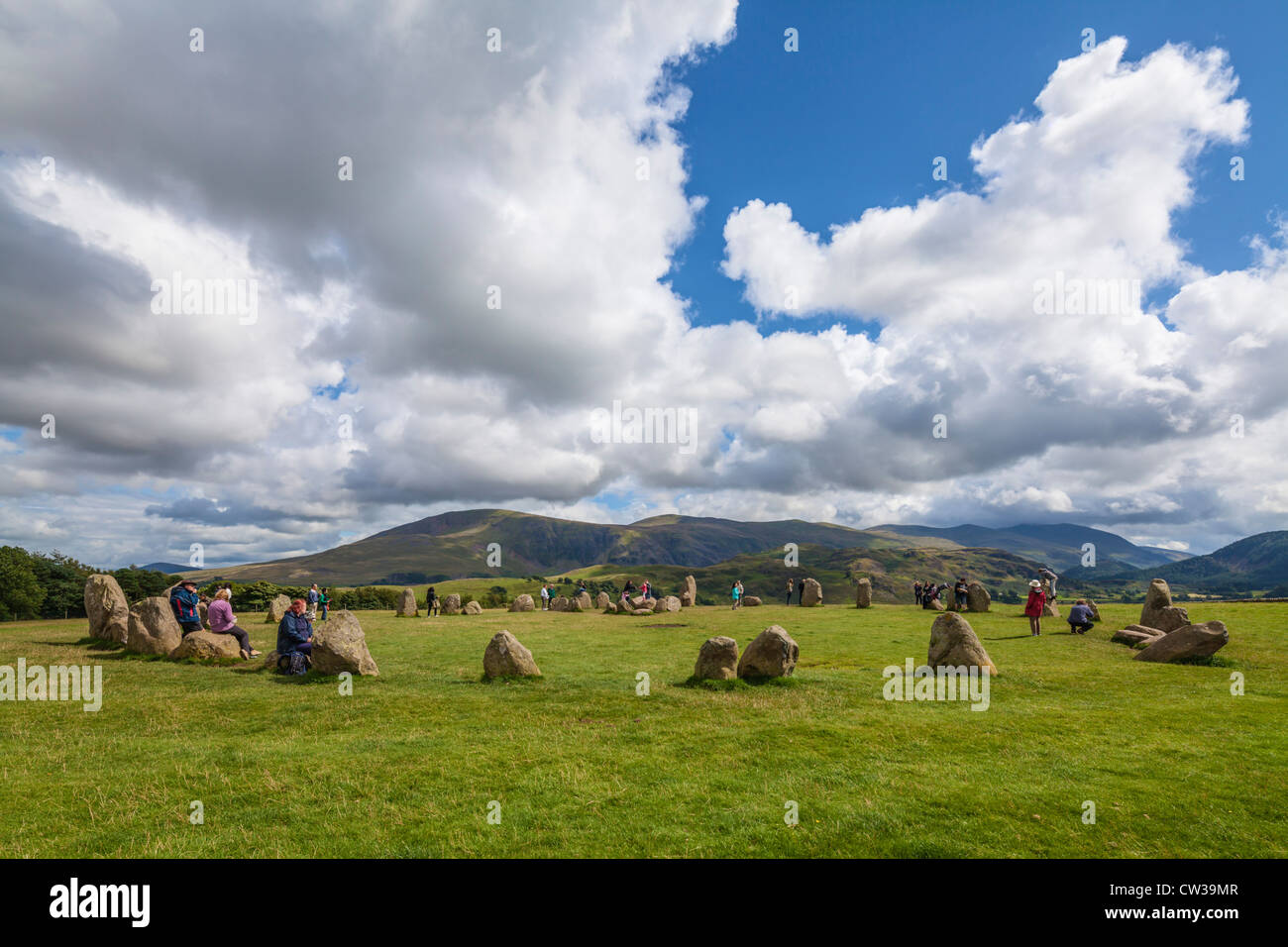 Castlerigg Stone circle, Keswick Stock Photo - Alamy