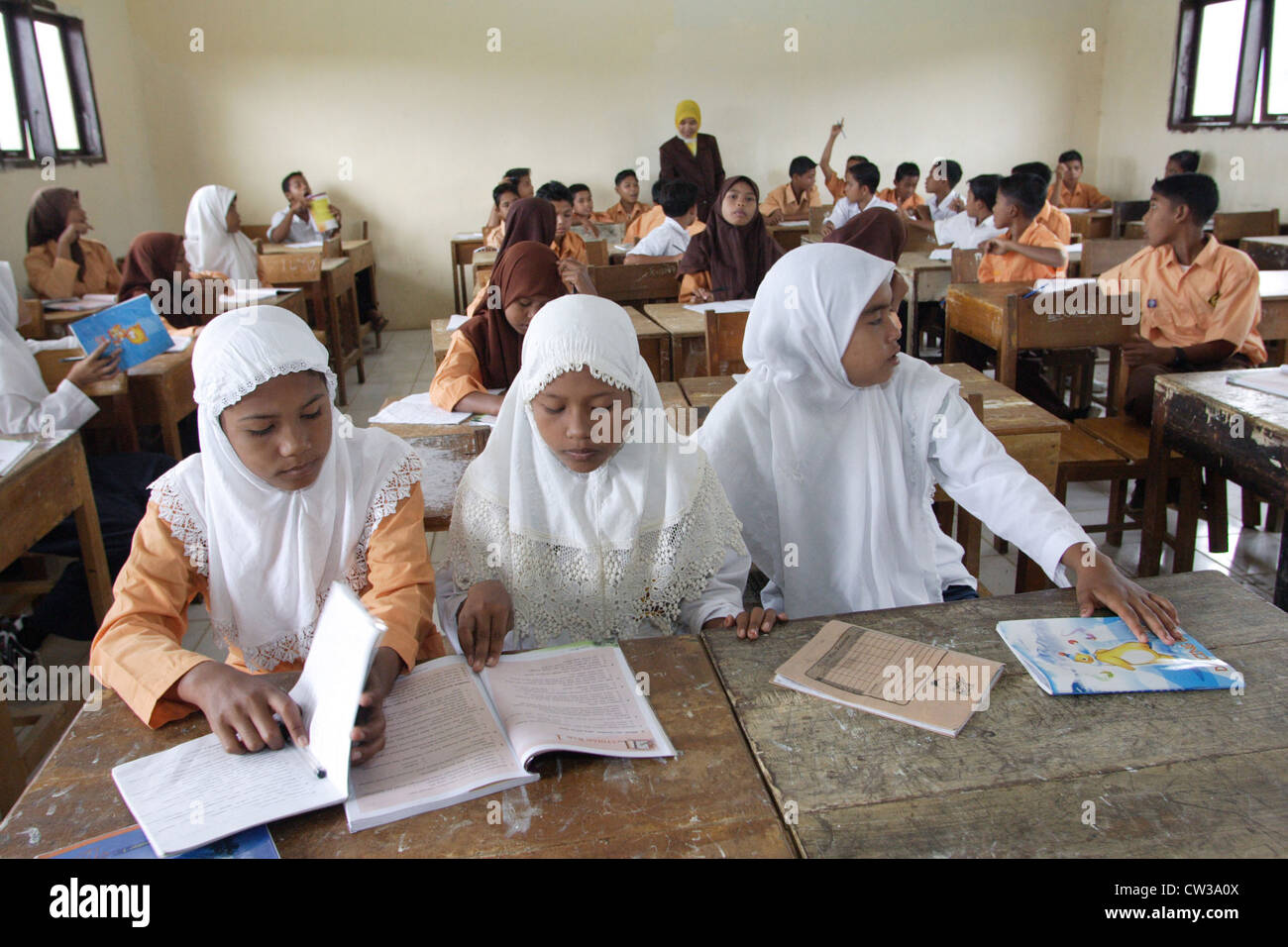 Education in Lamno Stock Photo - Alamy