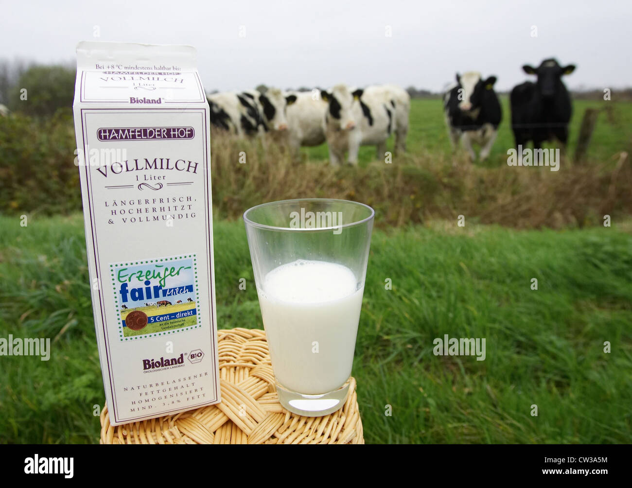 Milk producer Fair Stock Photo - Alamy