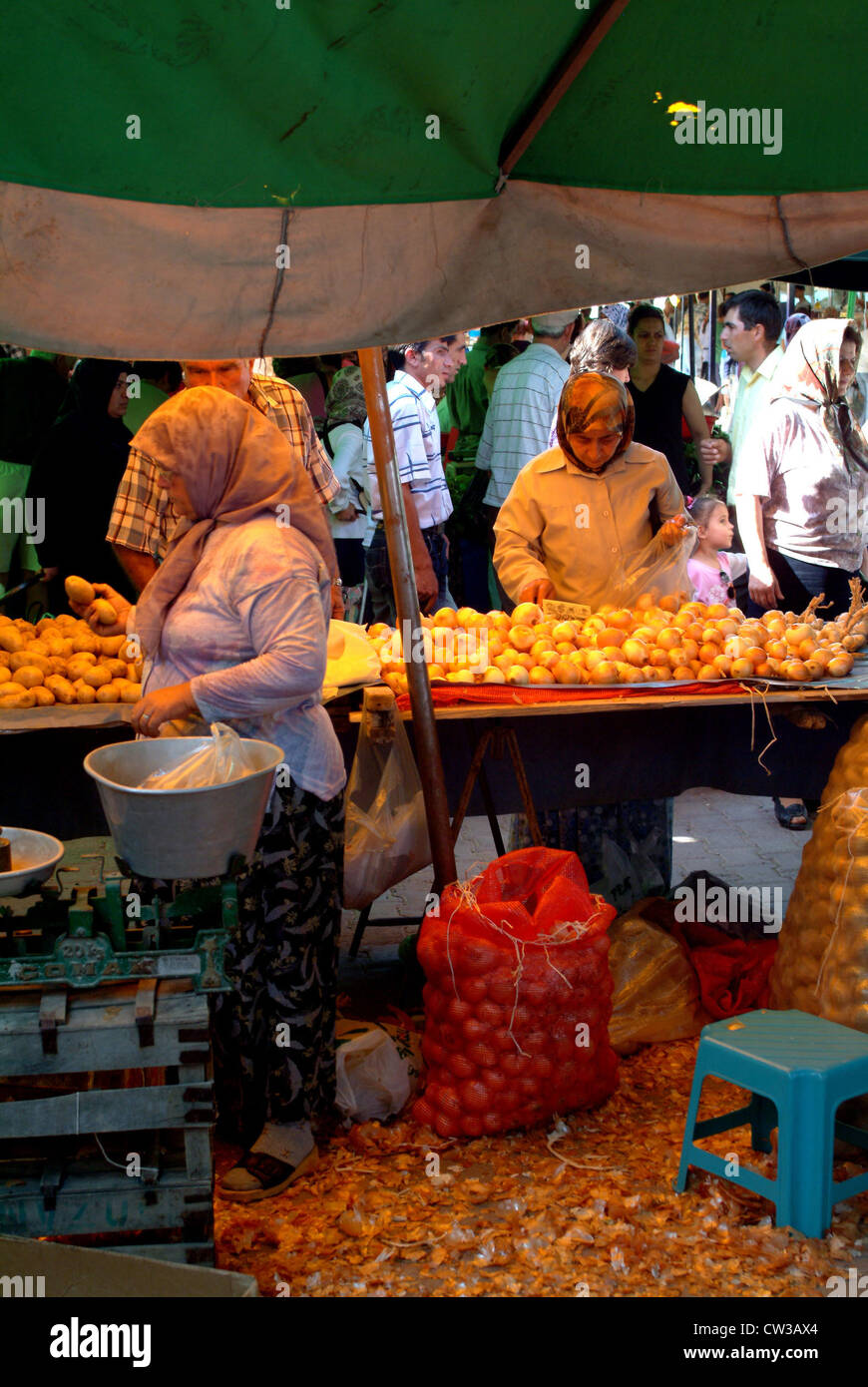 Turkey, market activity Stock Photo - Alamy