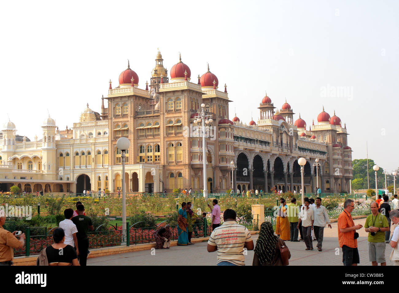 Mysore Palace, Historic, Heritage, Mysore, Karnataka state, India Stock ...