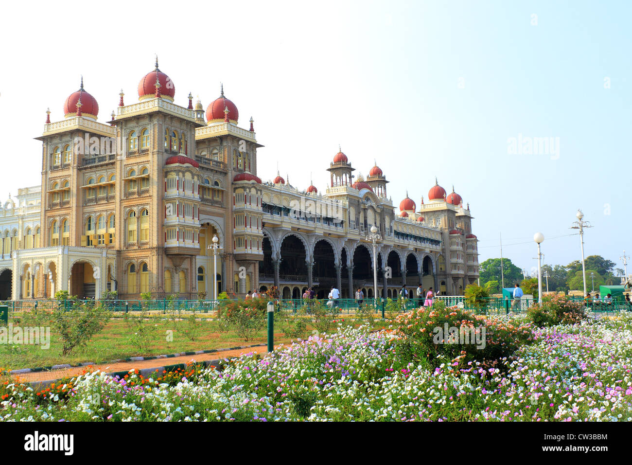 Mysore Palace, Historic, Heritage, Mysore, Karnataka state, India Stock ...