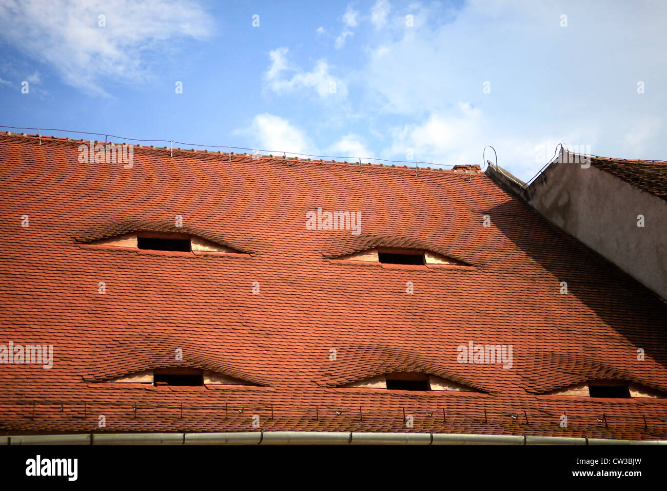 Sibiu eye roof hi-res stock photography and images - Alamy