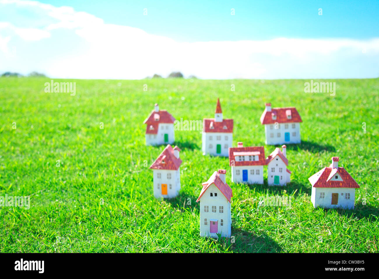 Craft of house Stock Photo - Alamy