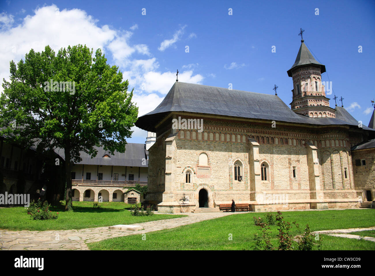 Neamt Monastery, Romania The 14th century church Stock Photo - Alamy