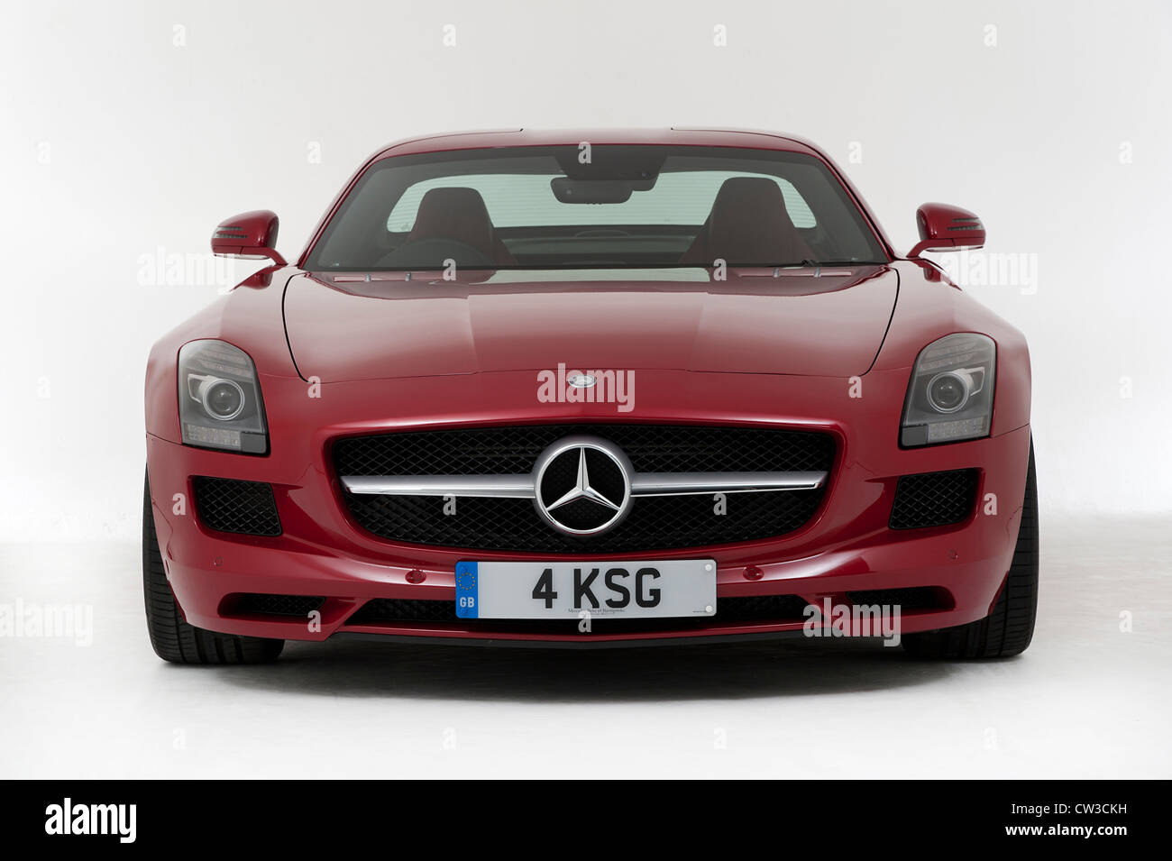 2011 Mercedes Benz SLS AMG Gullwing 6.3 litre Stock Photo - Alamy