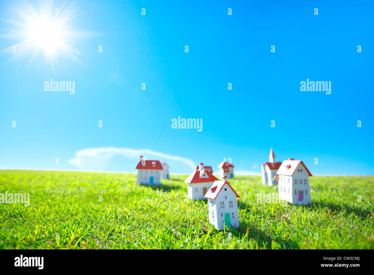 Craft of house Stock Photo - Alamy