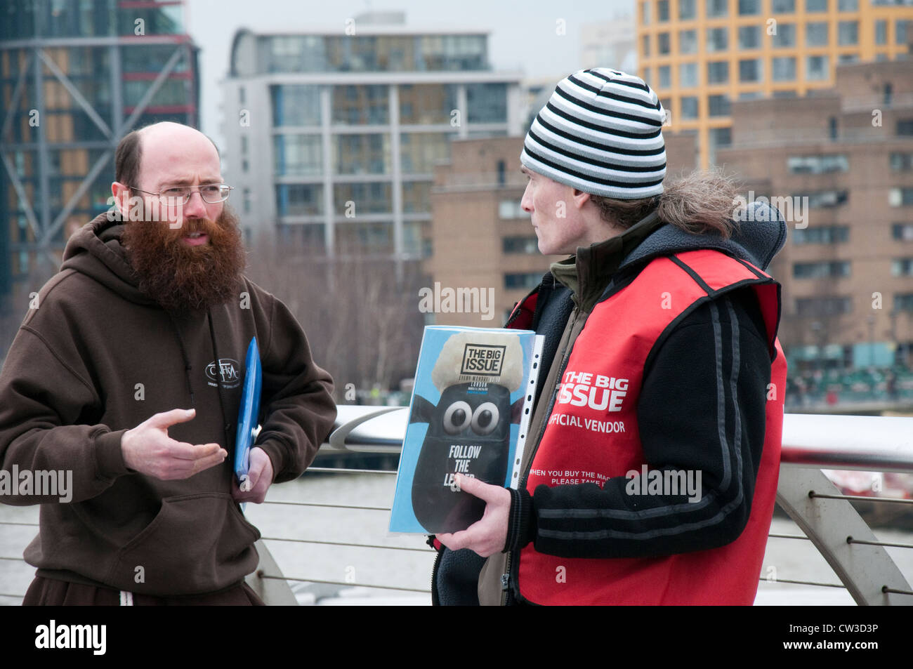 A man selling the Big Issue in London, UK Stock Photo - Alamy