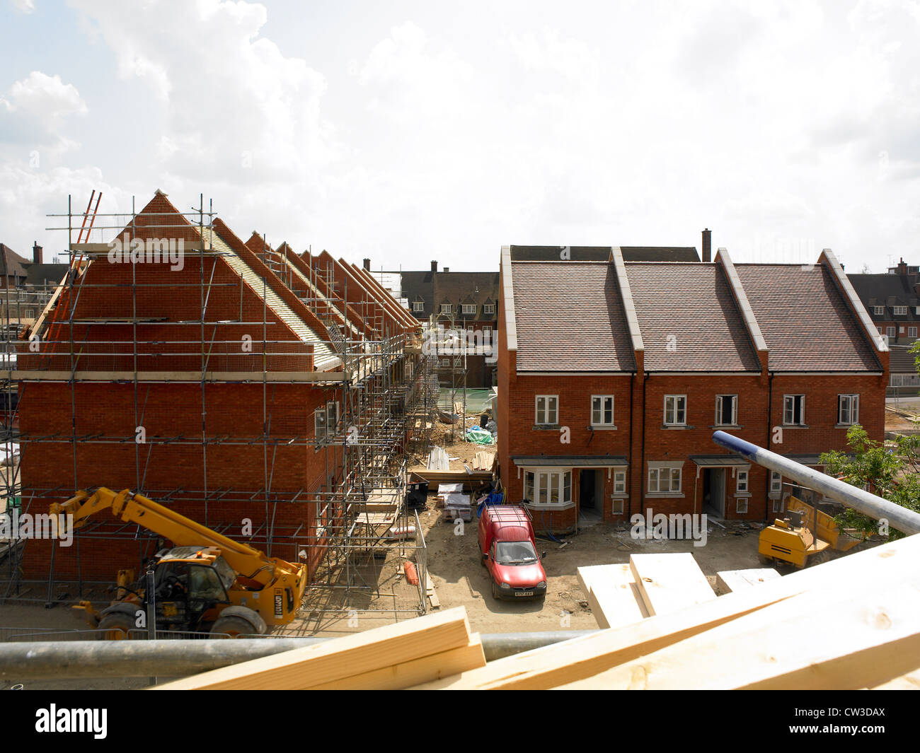 Housing under construction Stock Photo - Alamy