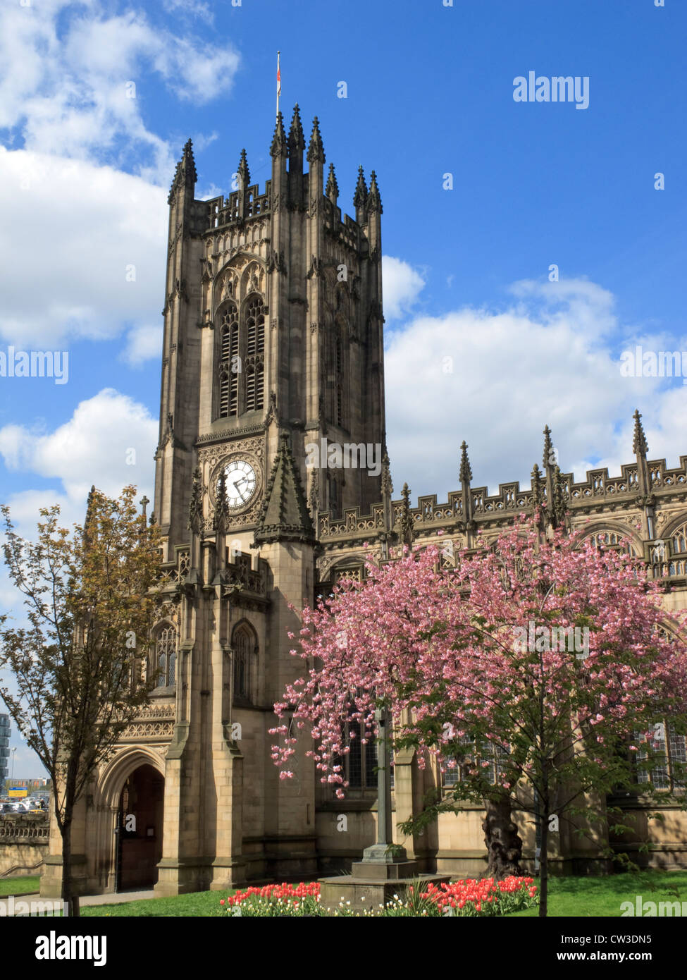 Manchester Cathedral Lancashire England Stock Photo - Alamy