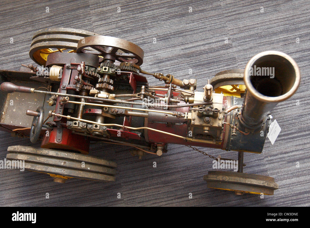 A finely detailed 1:6 scale working model Burrell Steam Traction Engine ...