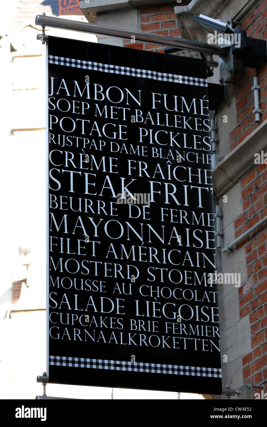 Brussels Sign High Resolution Stock Photography and Images - Alamy