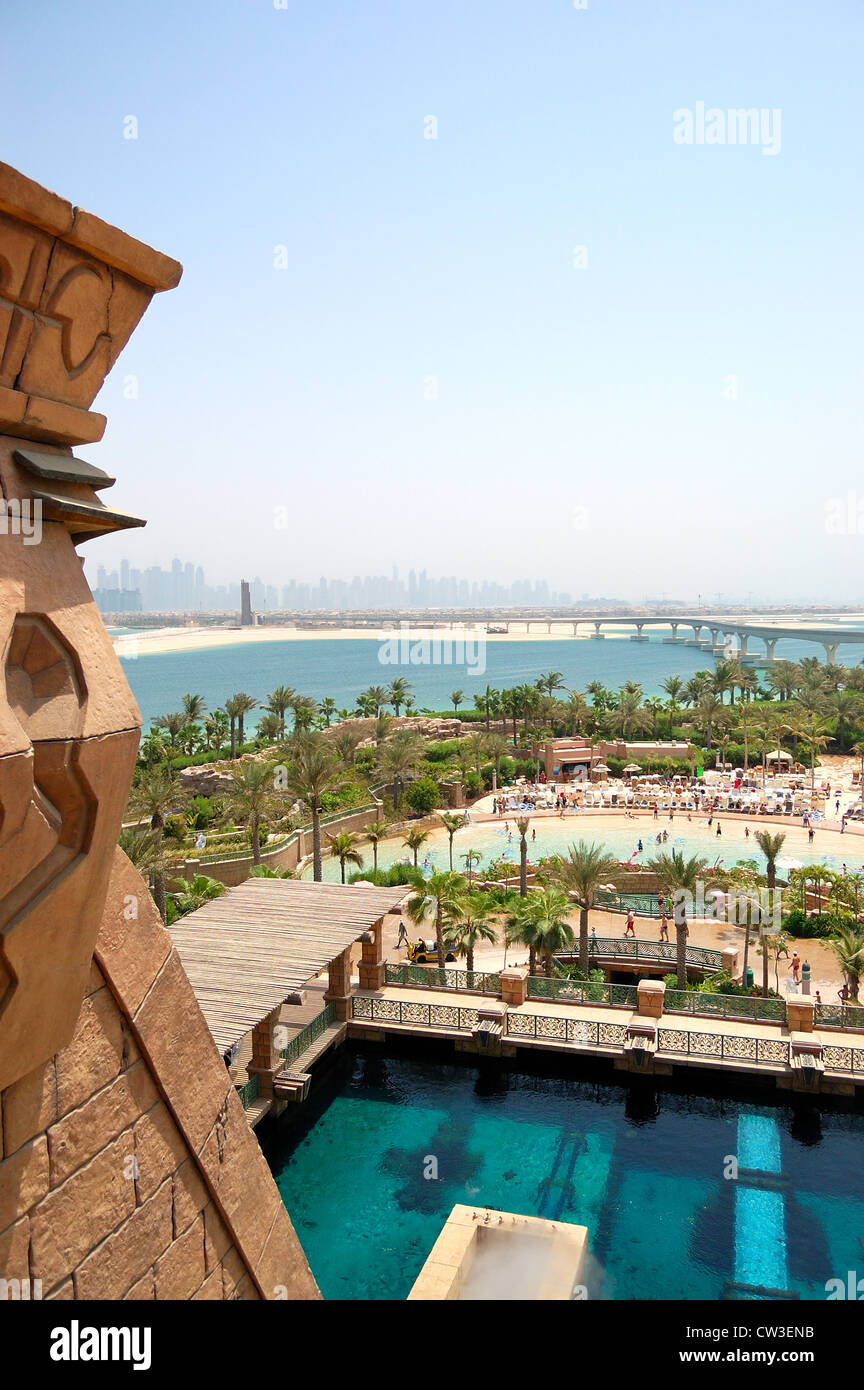 Aquaventure waterpark of Atlantis the Palm hotel, Dubai, UAE Stock Photo - Alamy