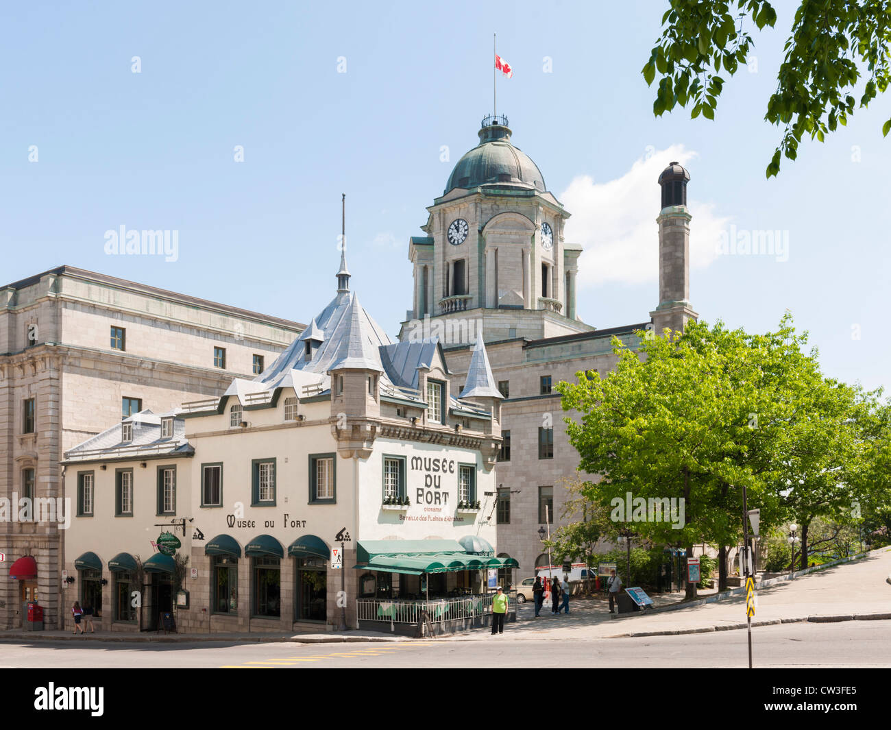 Musée du Fort, Quebec City Stock Photo - Alamy