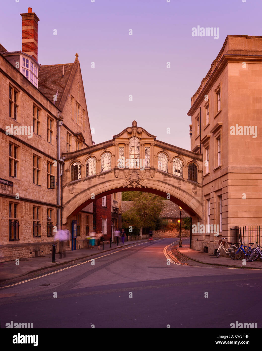 Hertford Bridge of Sighs, Oxford Stock Photo - Alamy