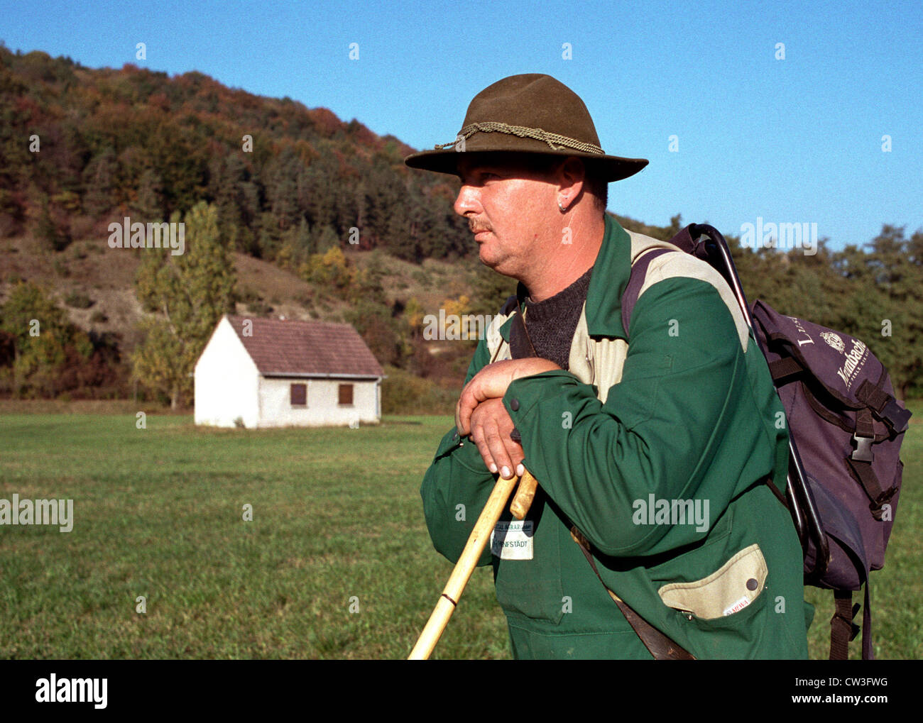 Themar, a shepherd in his work Stock Photo - Alamy