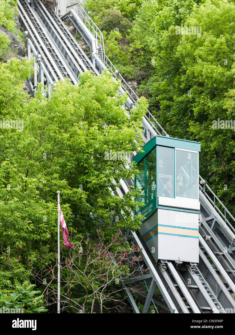 Old quebec city funiculaire hi-res stock photography and images - Alamy