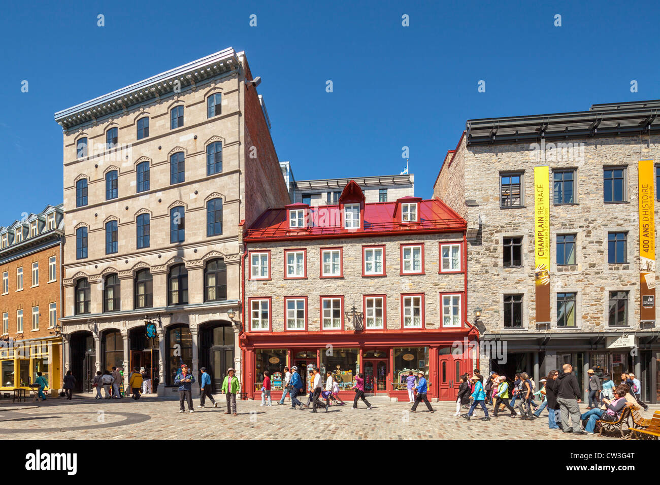 Royal Place, Quebec City Stock Photo - Alamy