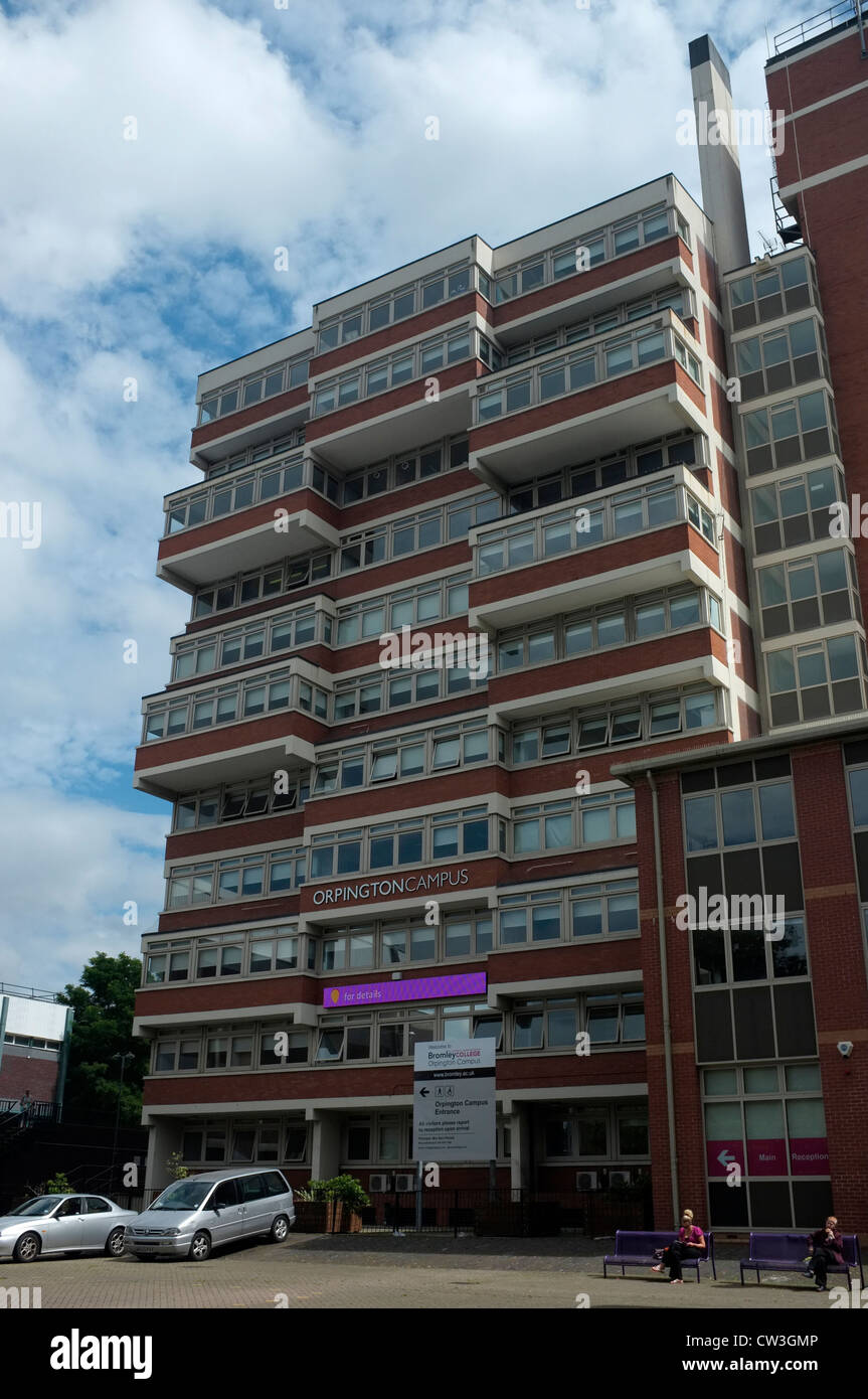 bromley college orpington campus orpington town kent uk 2012 Stock ...